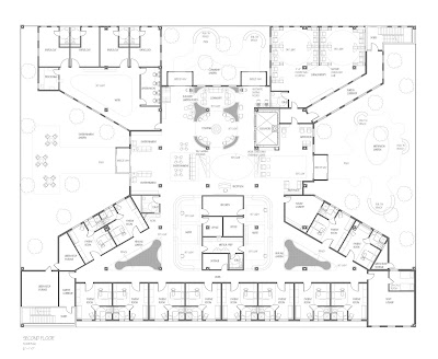 Senior Thesis Cancer Center: Floor Plans