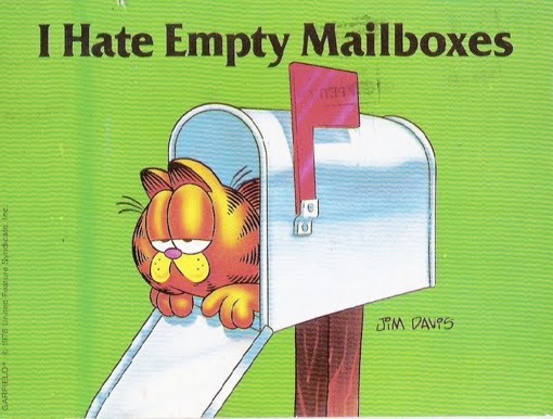My Mail Box Collections: Garfield - I hate empty mailboxes