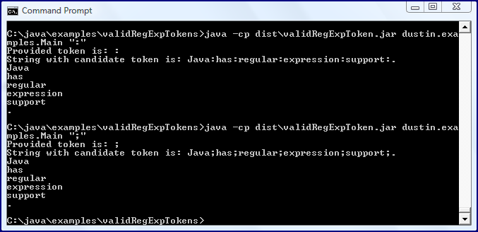 Inspired by Actual Events: Determining Valid Java Regular Expression ...