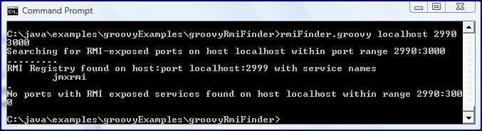 Finding RMI Ports with Groovy | InfoWorld
