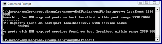 Inspired by Actual Events: Finding RMI Ports with Groovy