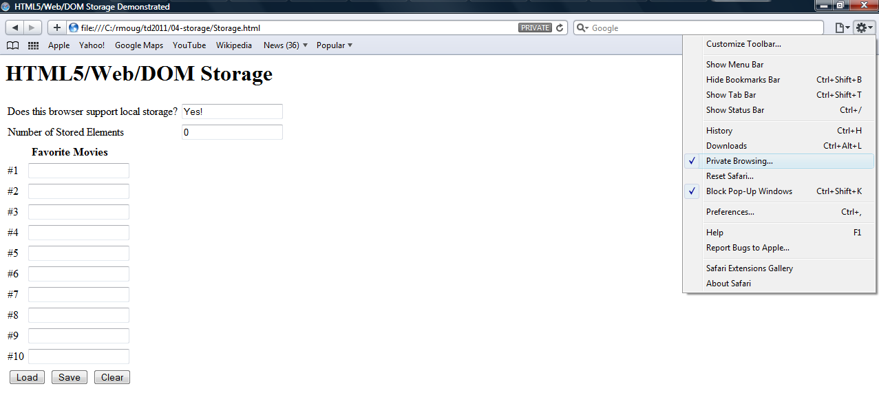 Html5 Local Storage Web Storage Infoworld