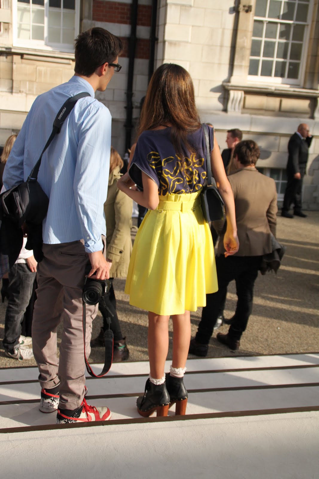 Suomigirl's Fashion: Audience at the Burberry show