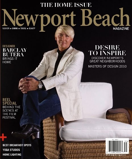 Barclay Butera Blog: Barclay Graces Cover of Newport Beach Mag!