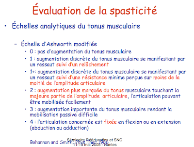 Dictionnaire de psychomotricité: Spasticité