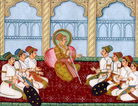 Rajput Paintings ~ Siva Travelogue