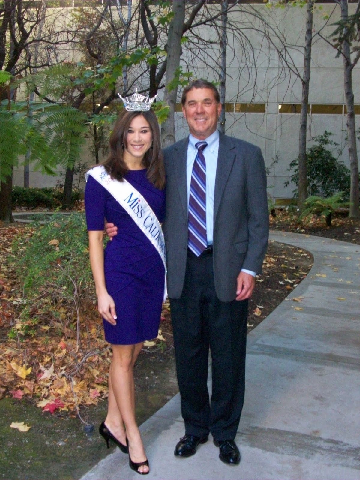 Miss California 2009: Caffeine.