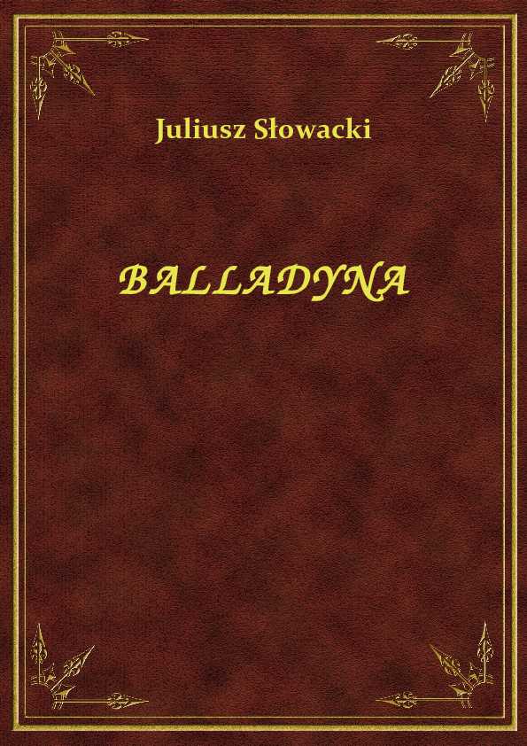 NO PAPER: Juliusz Słowacki - Balladyna - ebook ePub