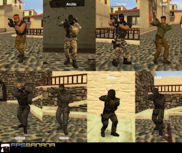 COUNTER STRIKE 1.6: Personajes de counter strike 1.6