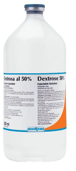 Carbohidratos Energéticos: La dextrosa 50% en el tratamiento de la ...