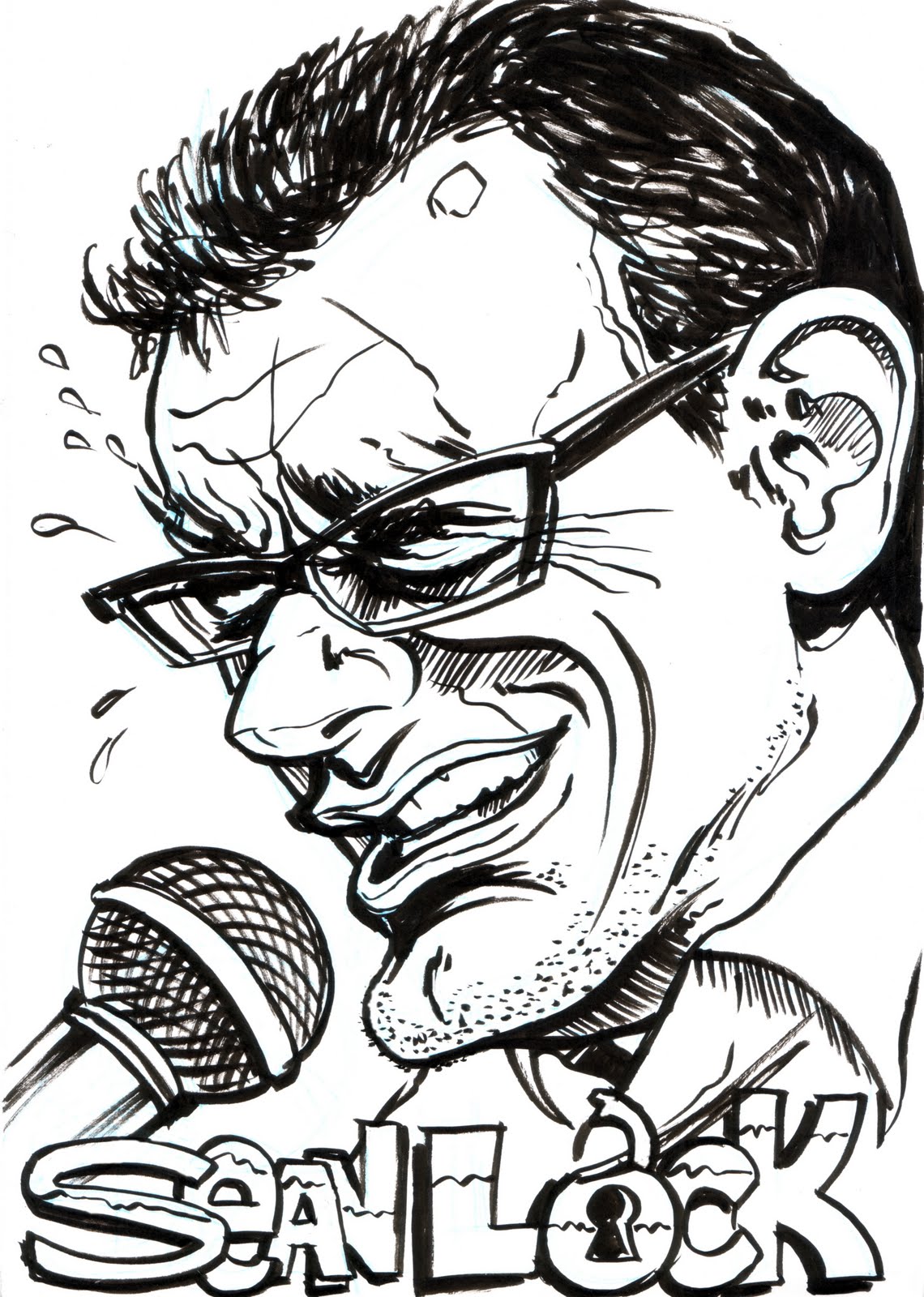 Inky Blinky Blog: Sean Lock