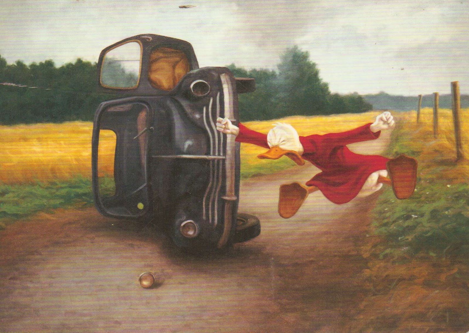 Postcards And Road Trips: Another Kaj Stenvall Postcard!