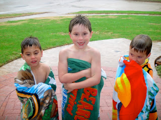 The Hartsock's: Wet Kids!