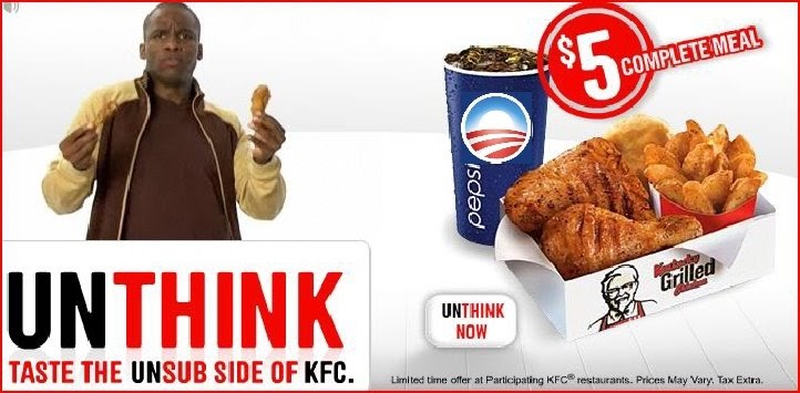 Grandpa John's: KFC Campaigning for Obama's Policies?