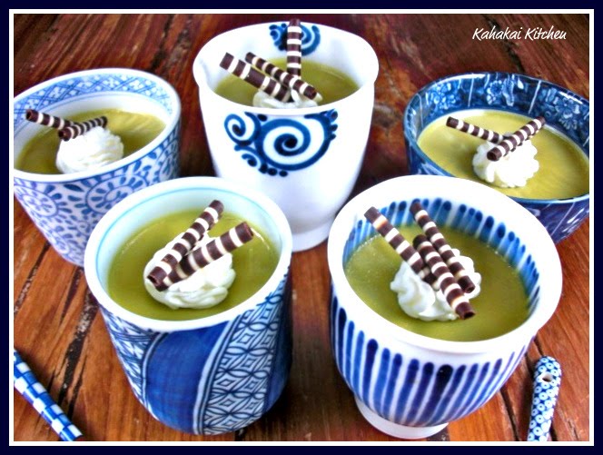 Kahakai Kitchen: Cool, Rich & Creamy Green Tea Creams