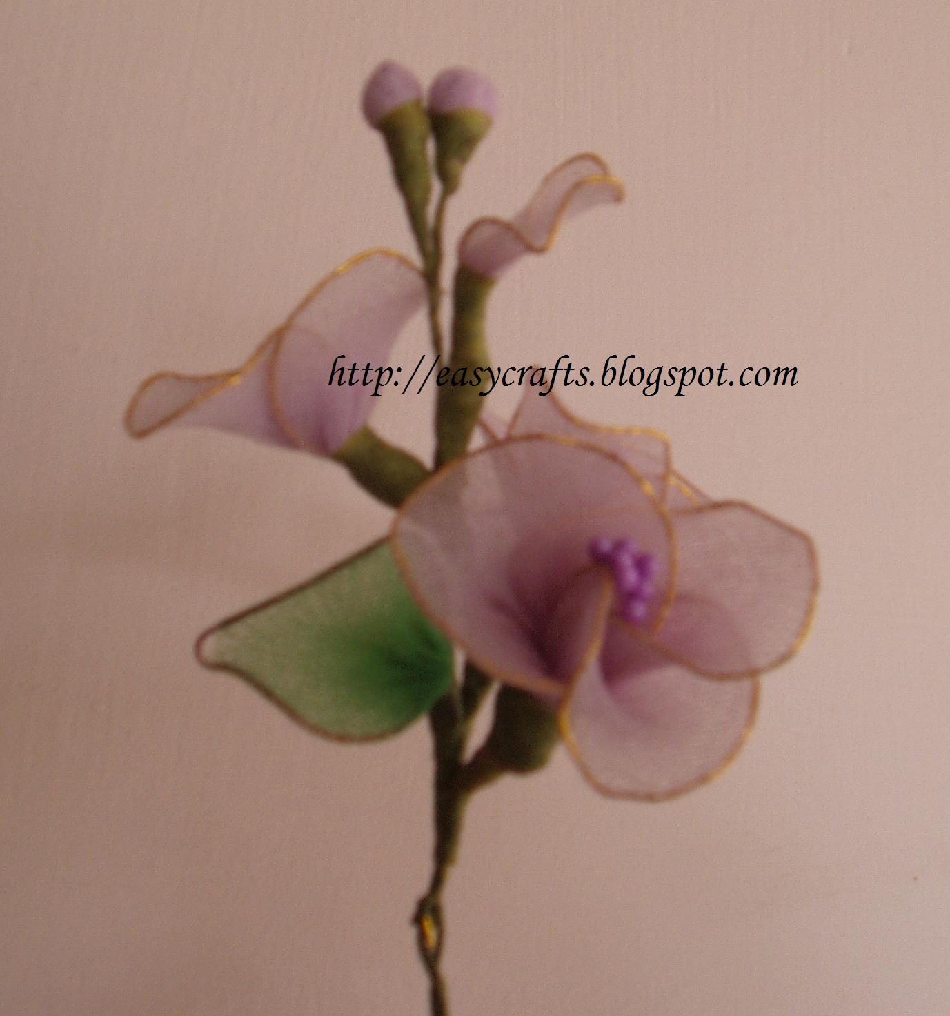 Easy Crafts - Explore your creativity: Stockings flowers