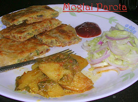 A Homemaker's Diary: Moglai Parota : The Marathon Reaches Streets of ...