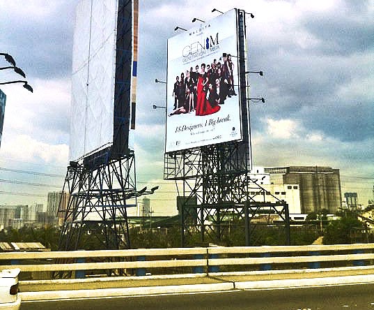 the way of the dress: DAY 6: MY FACE ON A BILLBOARD