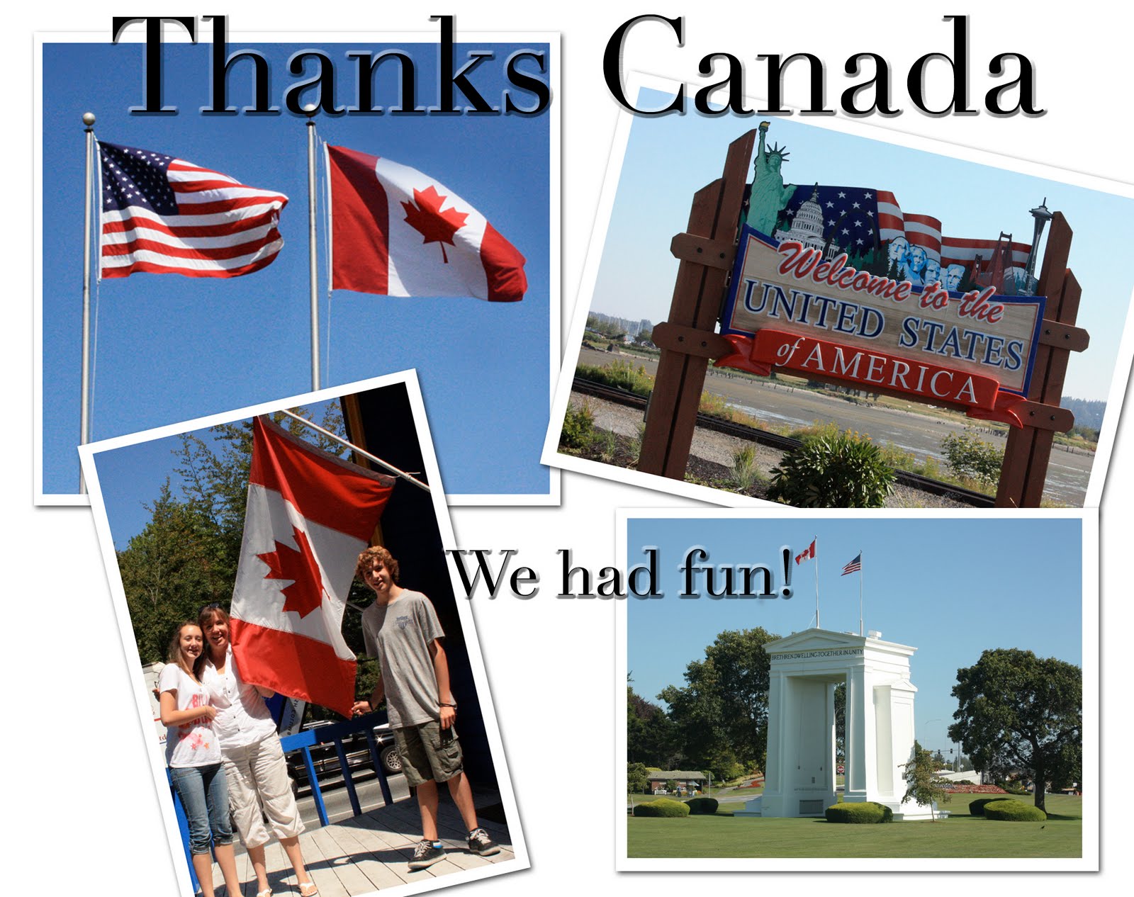 Roadtrip 2010: Thank You Canada