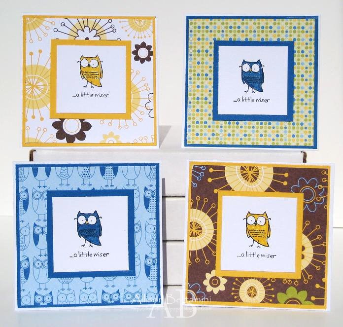 Embellished Paper: Grade 1 Graduation Cards