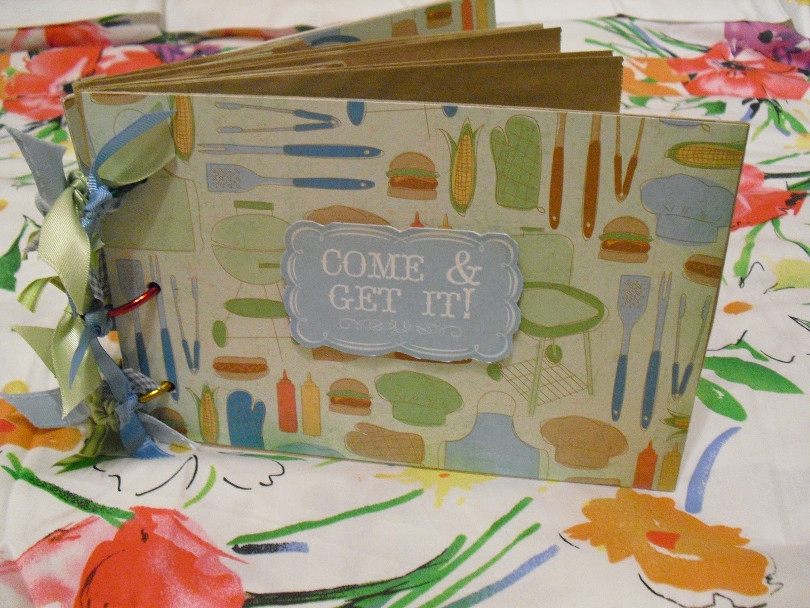 Stampin' With Erlinda: Mini Recipe Book