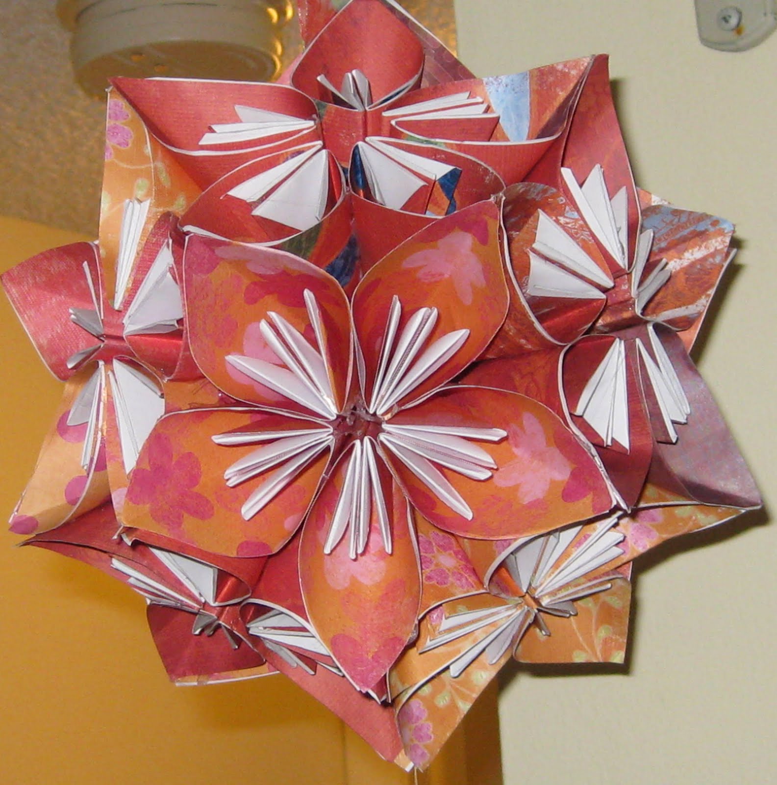 Just an Ordinary Gal: Origami Kusudama Is Interesting and Fun Craft Project