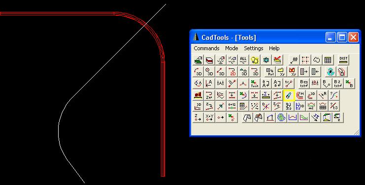3d models project: Cadtools. polyline to pipe.