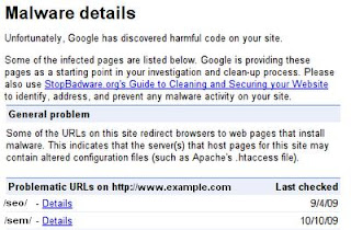 Malware Scanner – How to detect malware using Google webmaster tools