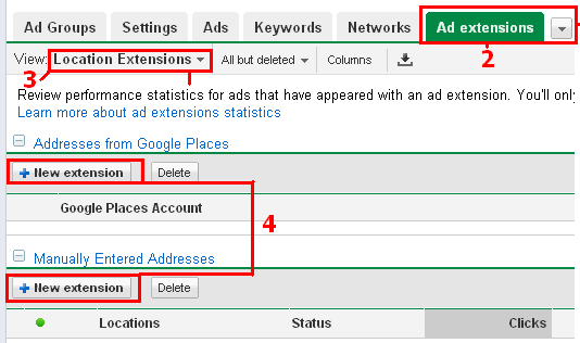 How Do I Enable Location Extensions For a Previously Created Adwords ...