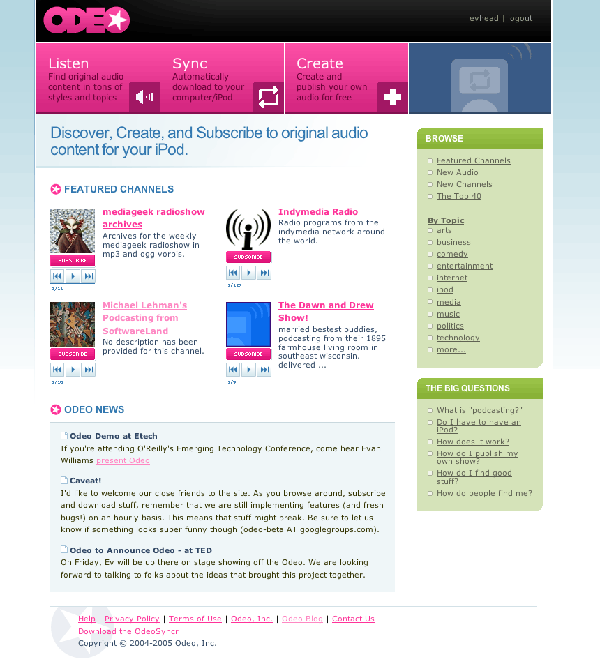 Trabajo de documentacion informativa: AUDIOBLOGGING Y PODCASTING: