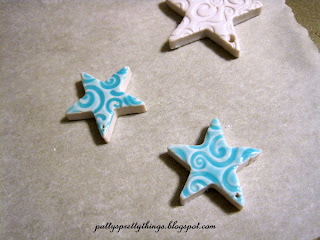 Patty's Pretty Things: Faux Ceramic Stars tutorial