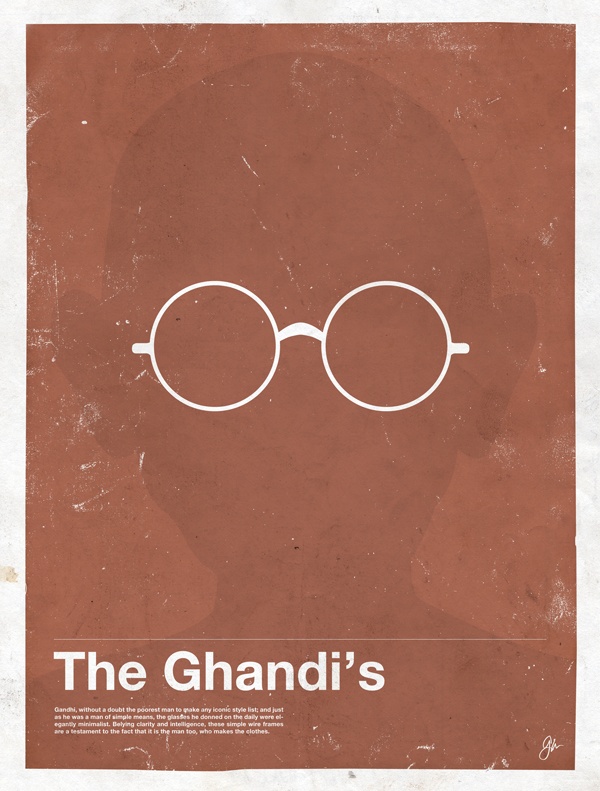 THAT's PRETTY COOL: EYEWEAR MADE FAMOUS POSTERS.