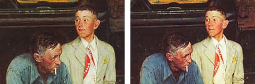 Potrzebie: Norman Rockwell Mystery Solved