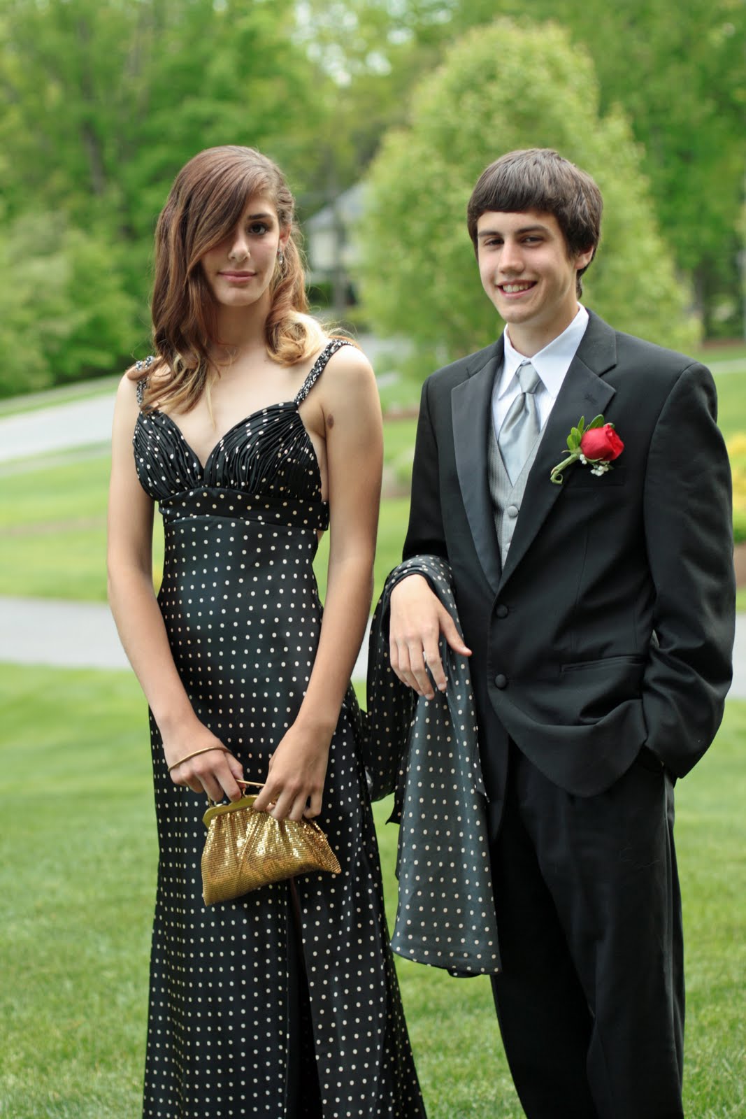 Leigh and Abram's Clan: Tobin and his Junior prom date