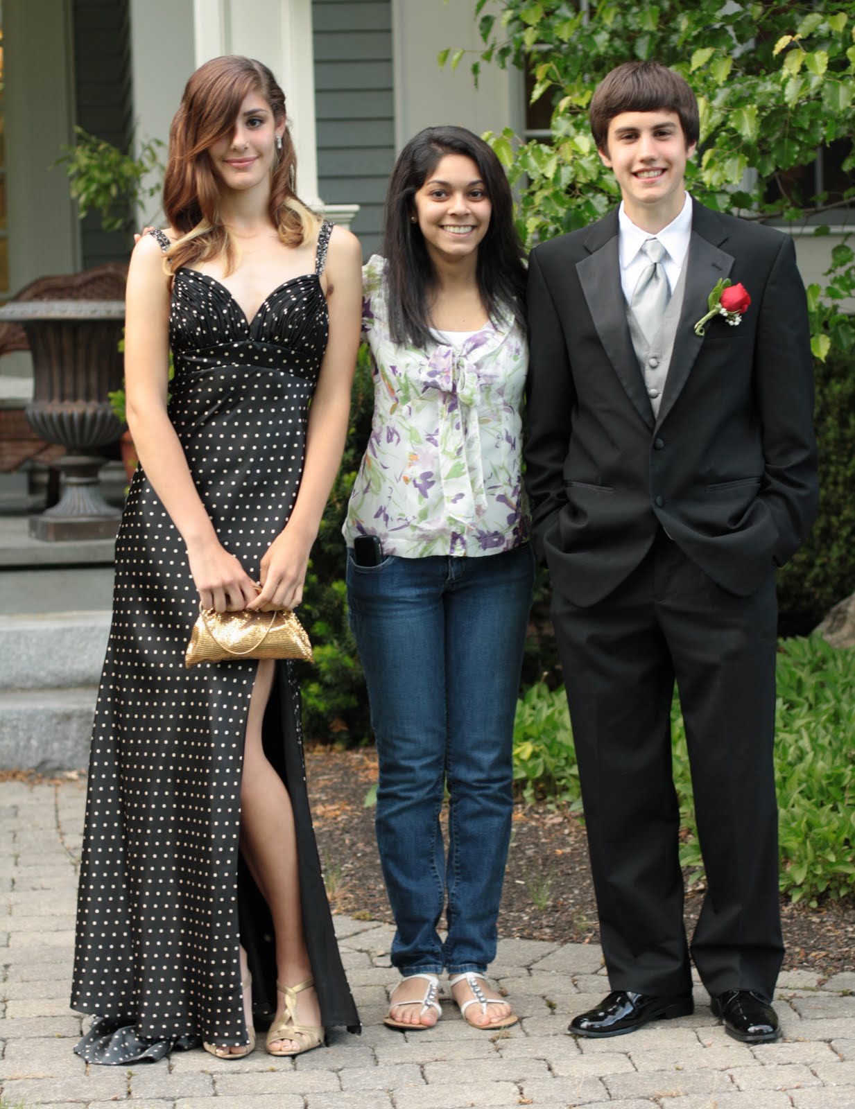 Leigh and Abram's Clan: Tobin and his Junior prom date