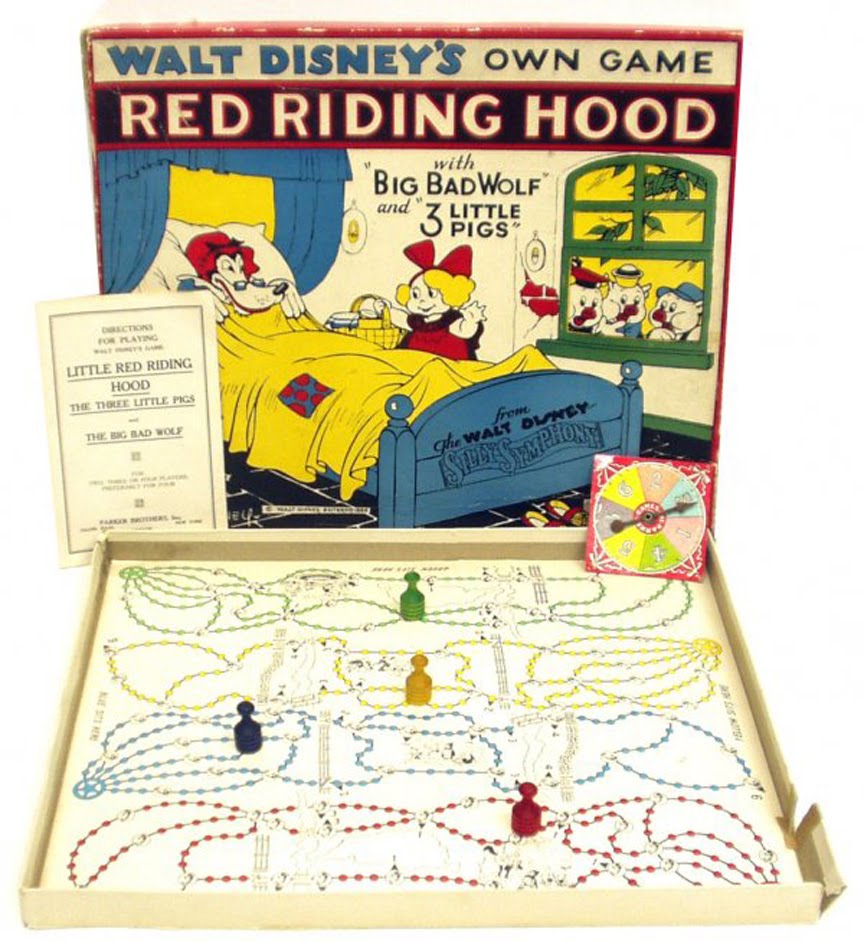 BIG BAD WOLF'S HUT: RED RIDING HOOD BOARD GAME