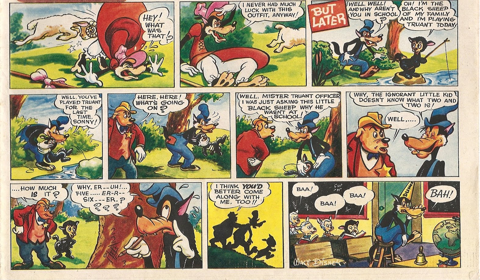 BIG BAD WOLF'S HUT: RE-DRAWN BIG BAD WOLF COMICS FROM BRITAIN'S MICKEY ...