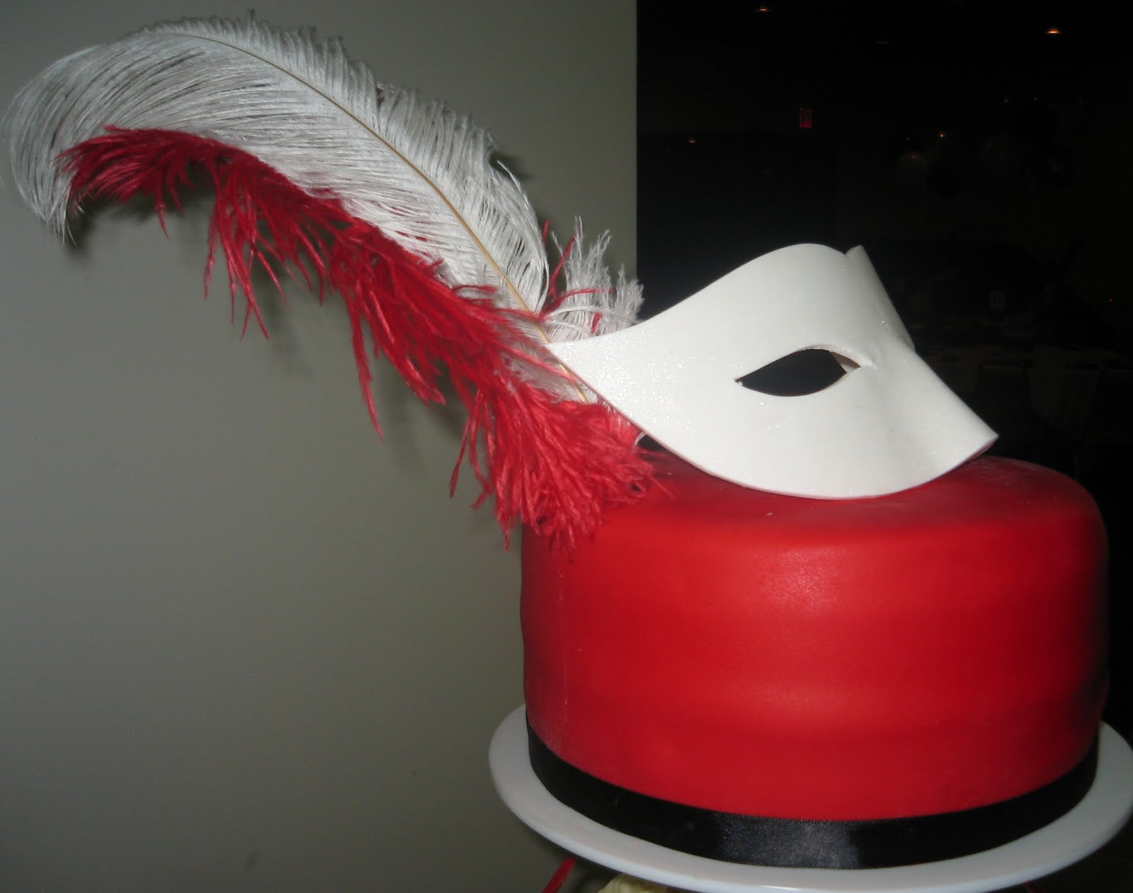 The Sweet Escape Blog: "Masquerade Ball" Cake