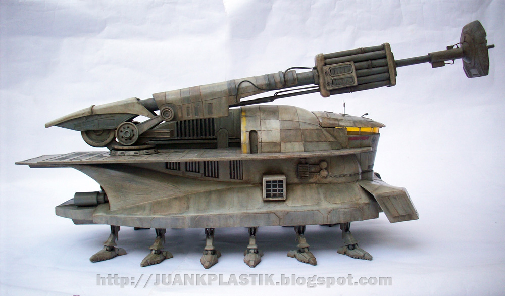 JUANKPLASTIK:::: 27- Maqueta Spha-T walker: …Finalmente Terminada.