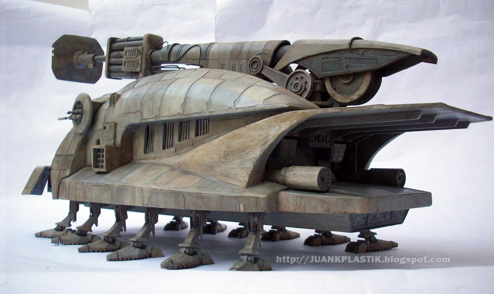 JUANKPLASTIK:::: 28- Maqueta Spha-T walker: …Finalmente Terminada 2