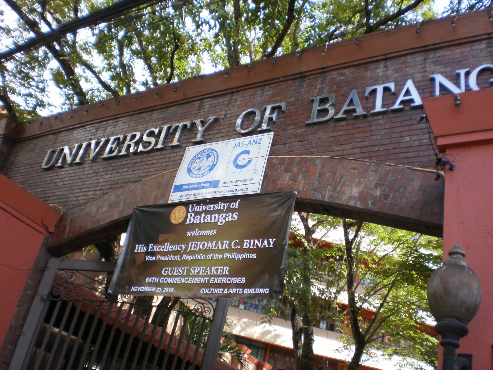 Taga Ibaan Ako: University of Batangas: A Catalyst For Community ...