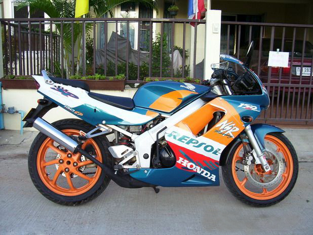Below 300cc: Honda NSR150SP