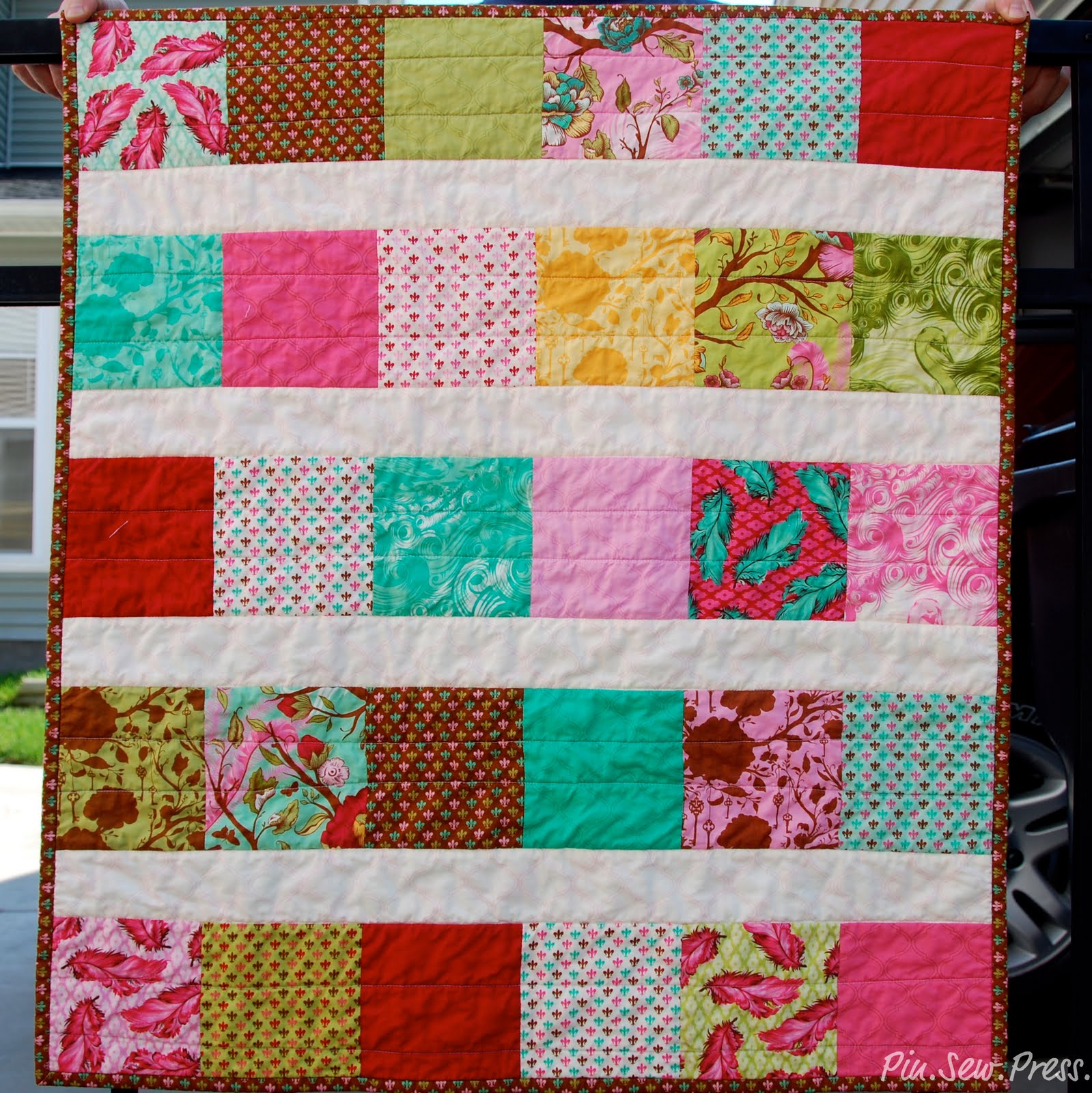 Pin. Sew. Press.: Tiny quilts for tiny babies