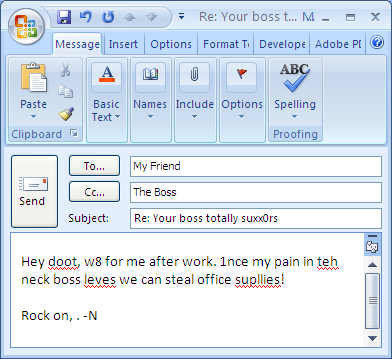 Tantilloon: How to Write a Professional Email #3