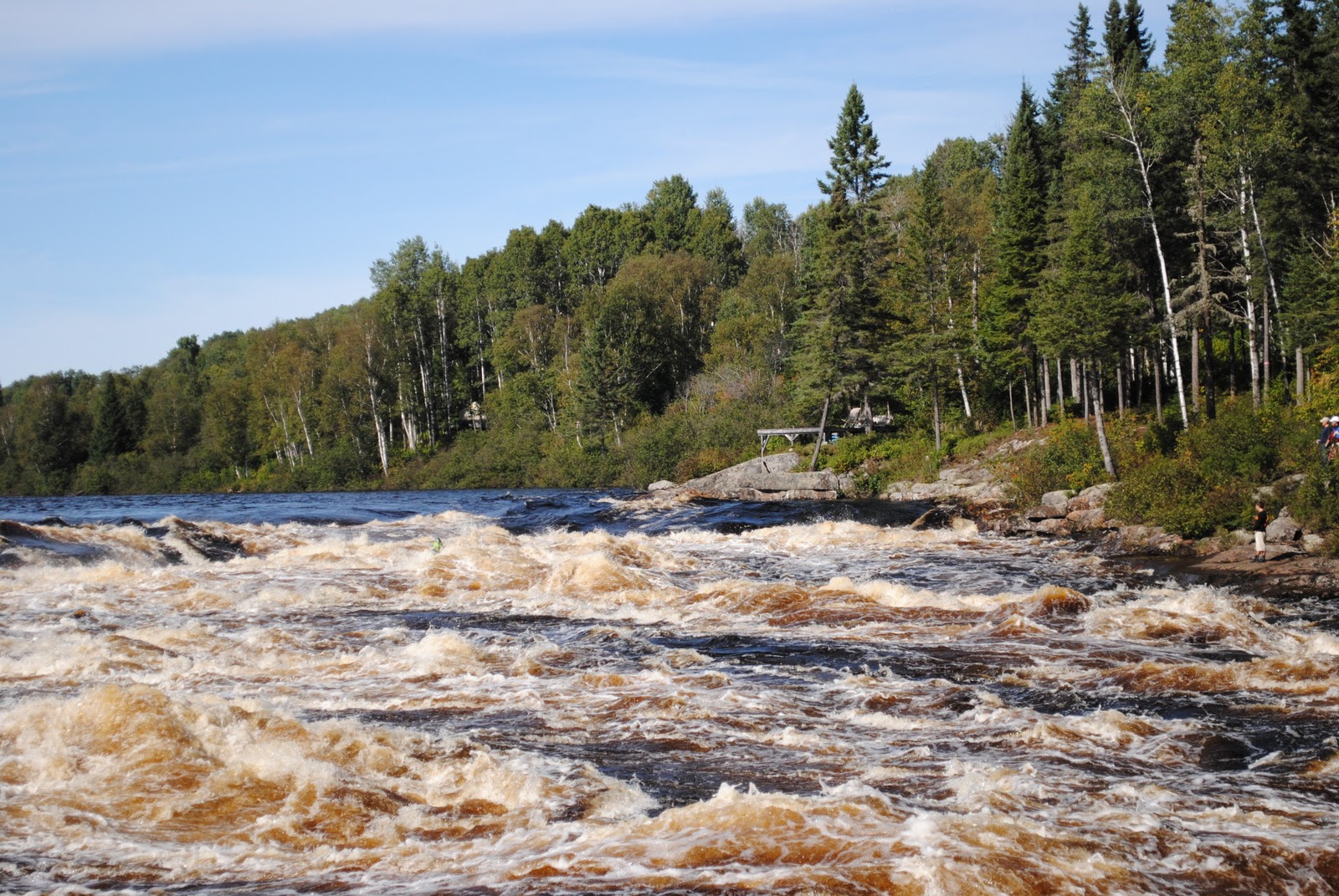 Play with nature: La rivière Mistassibi à 420 mètres cube /s