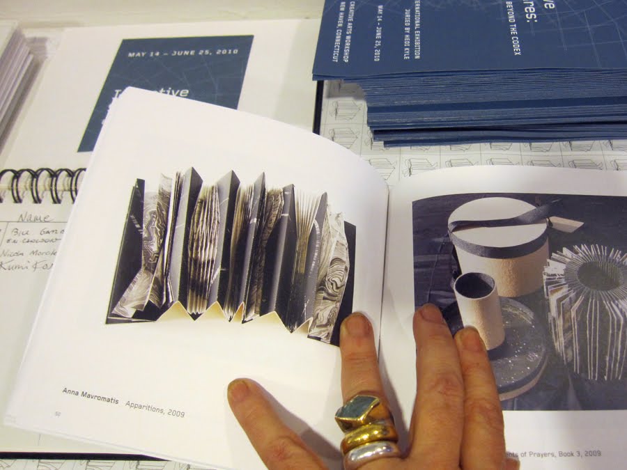 Book show + book arts + Hedi Kyle = happiness!