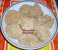 *DAVELLA CULINAR*: Creier pane de vitel si salata de couscous ( de post )