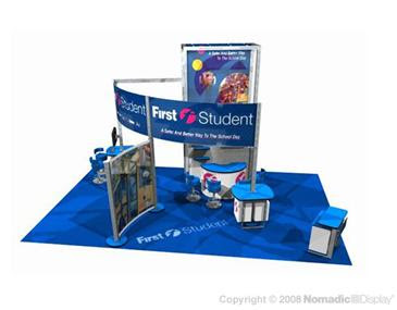 Trade Show Display Booths: First Student Exhibit Design