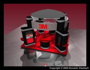 Trade Show Display Booths: 3M Exhibit Design