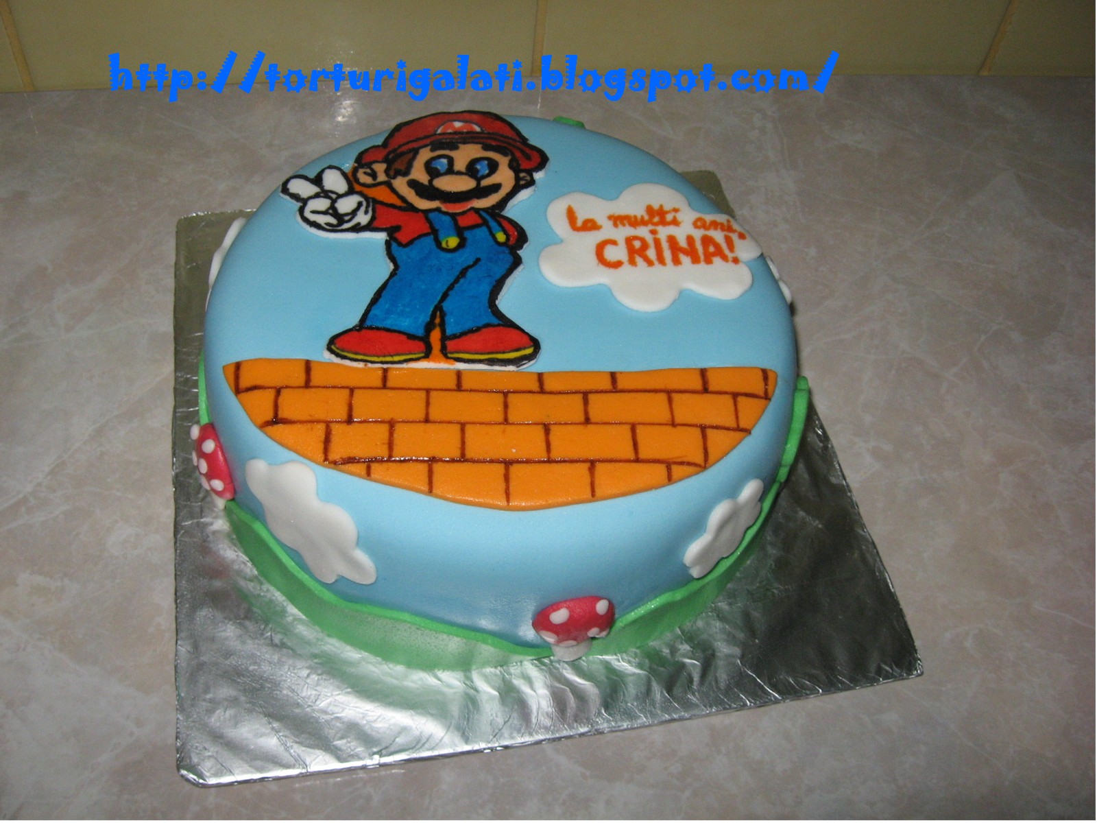 -Cellya's Cakes-: Tort cu Mario